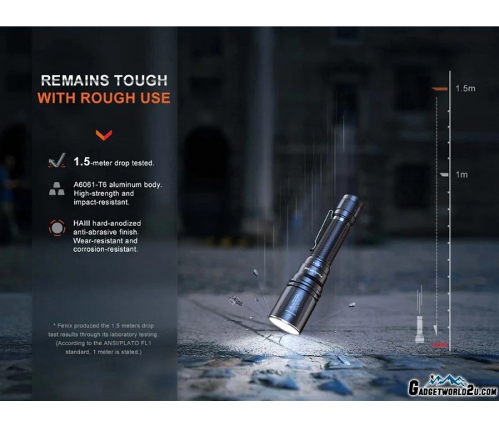 Fenix HT30R 10W High-Performance White Class 1 Laser 500L Rechargeable ...