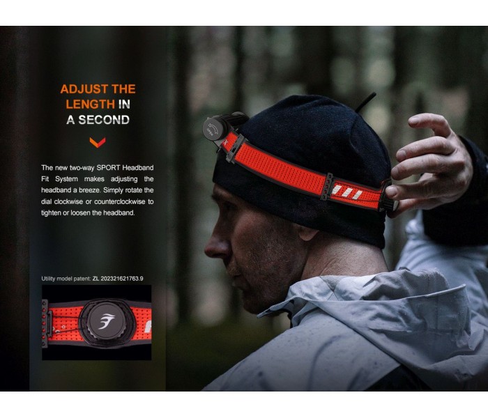 Fenix HM62-T Luminus SST40 LED 1200L Rechargeable Headlamp Black