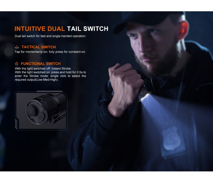 Fenix TK05R Osram CSLPM1.TG LED CW 1000L EDC Flashlight