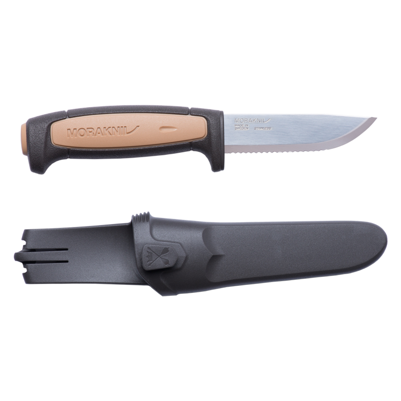 MoraKniv Rope (S) Serrated Utility Construction Knife 12245