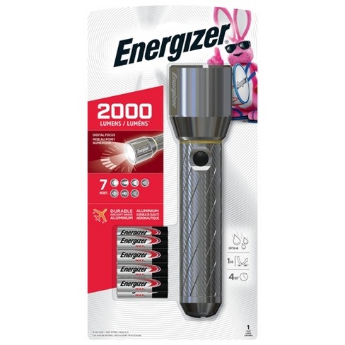 Energizer Vision HD 9AA Performance Metal Light with Digital Focus ...